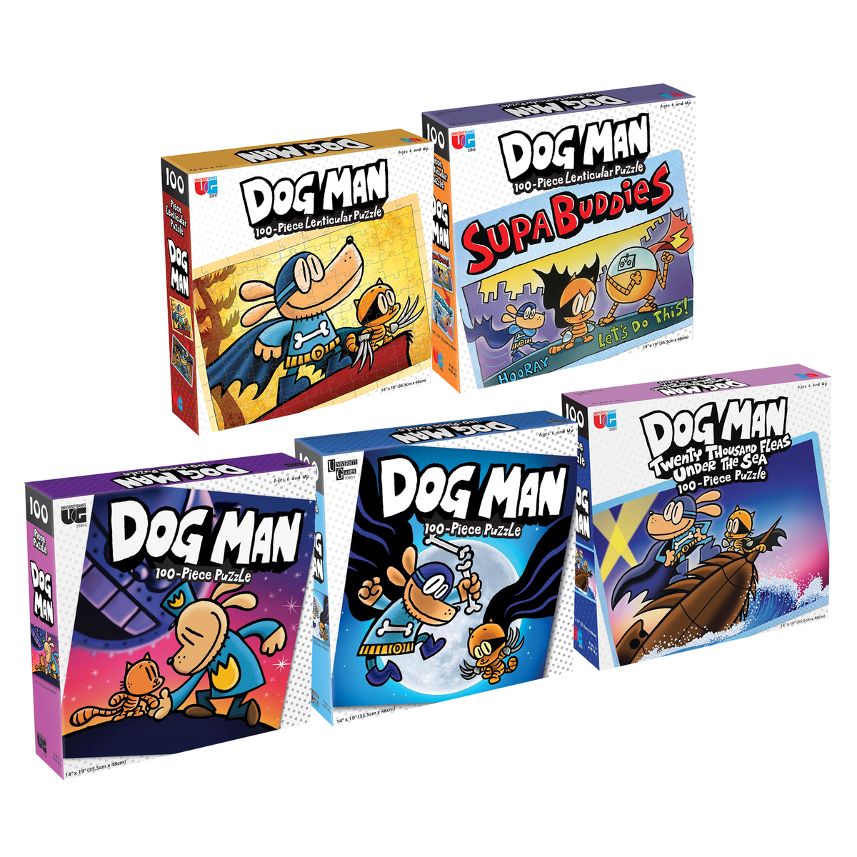 Dog Man: Jigsaw Puzzles Bundle | AreYouGame – AreYouGame.com