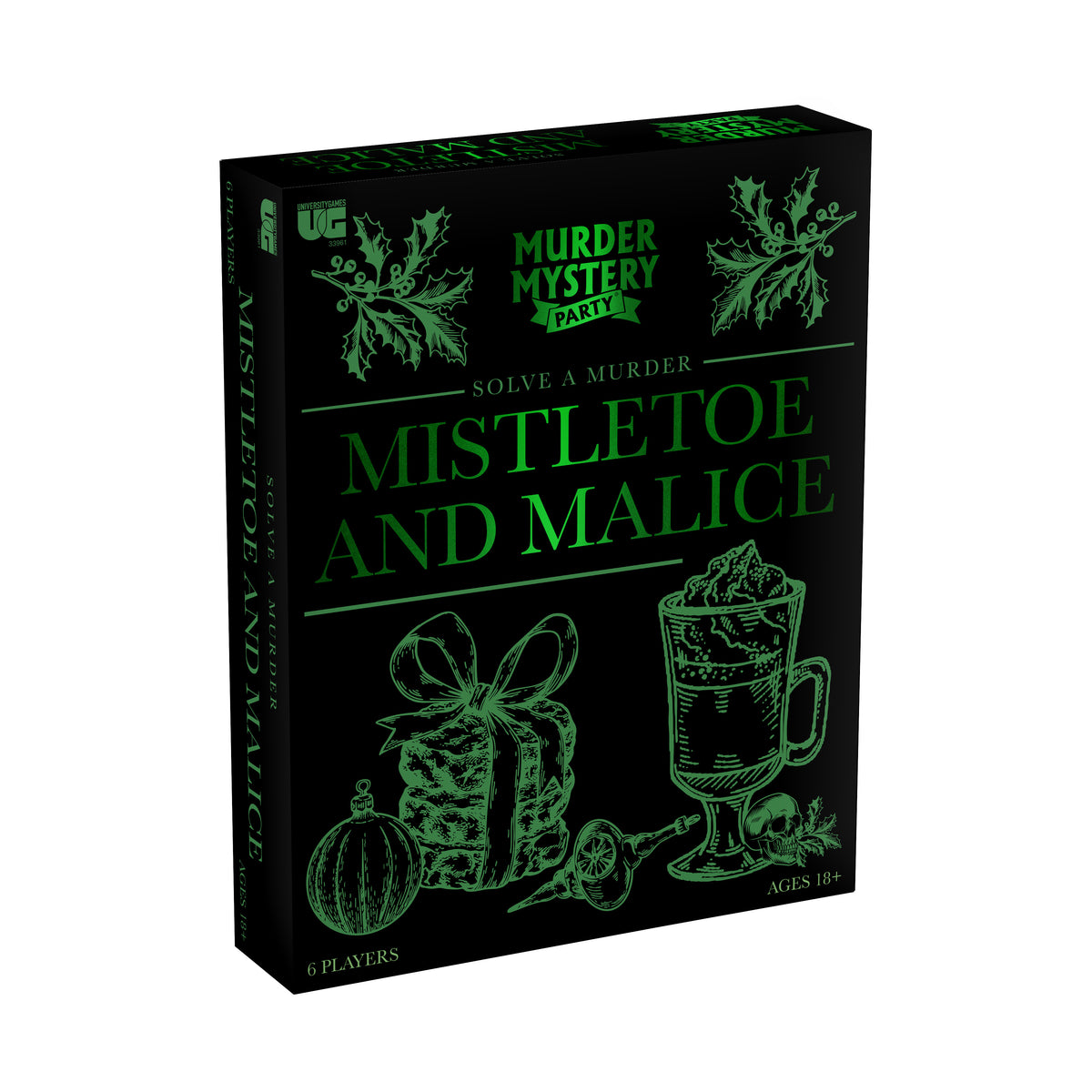 Murder Mystery Party - Mistletoe and Malice | AreYouGame – AreYouGame.com