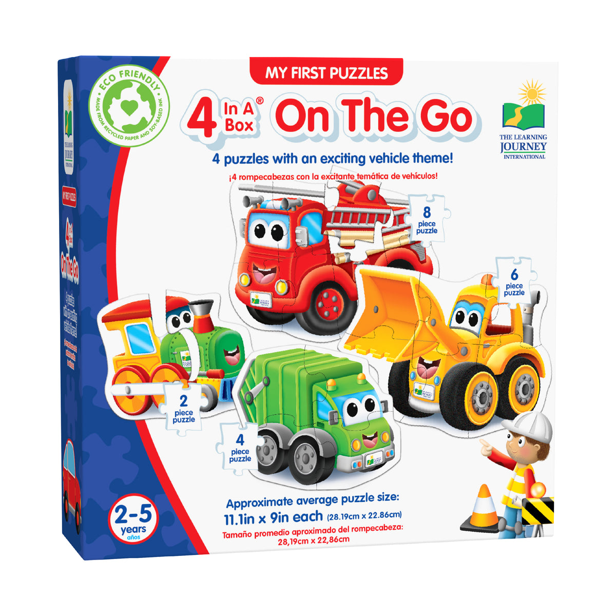 My First Puzzles - 4 In A Box - On The Go: 20 Pcs | AreYouGame ...