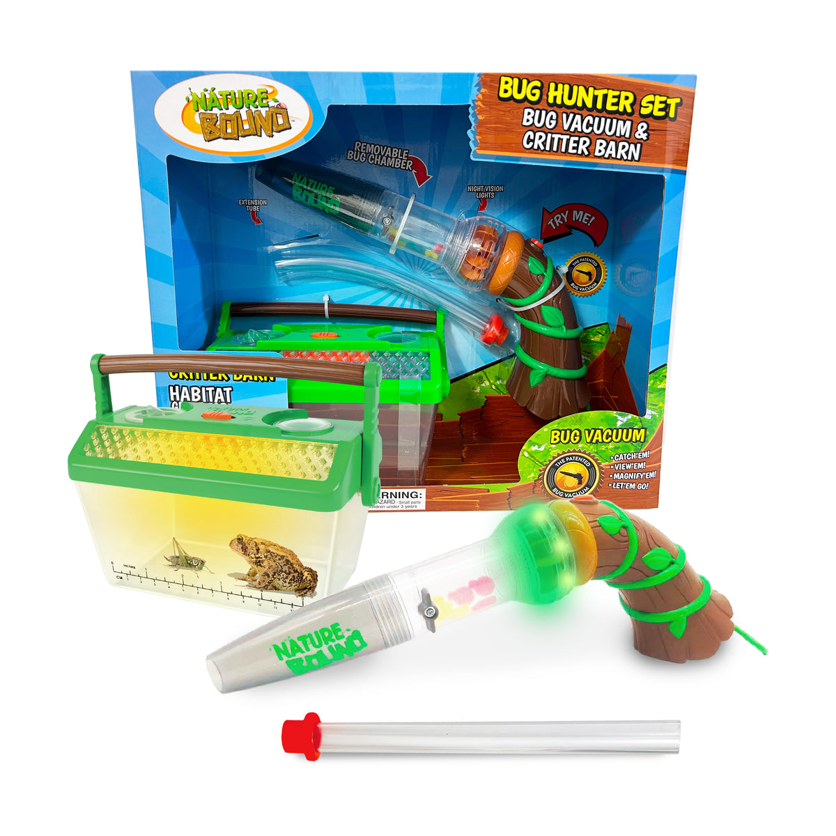 Bug Hunter Set: Bug Vacuum & Critter Barn | AreYouGame – AreYouGame.com