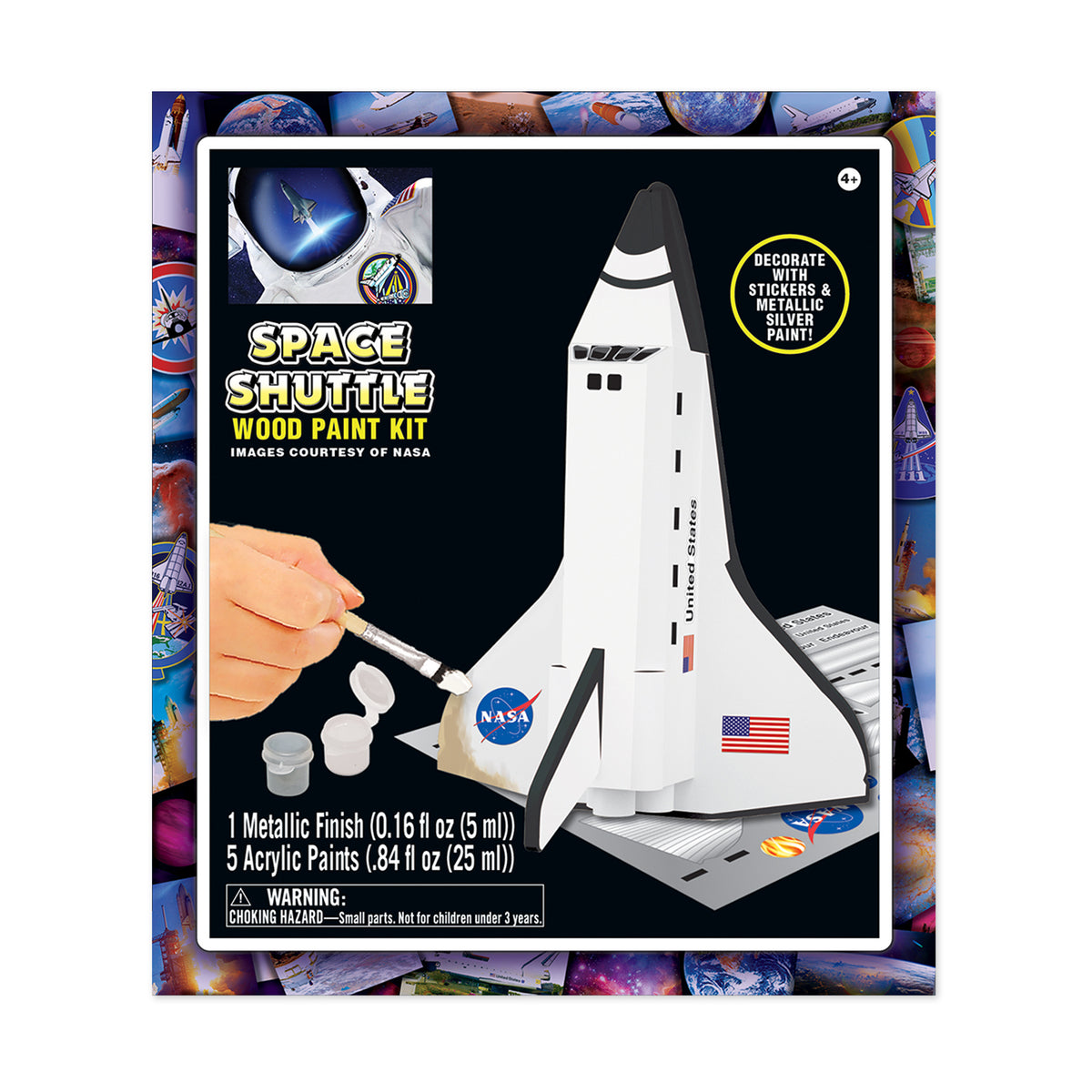 Works of Ahhh... Wood Paint Kit - NASA Space Shuttle | AreYouGame ...